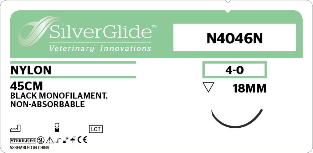 NYLON SUTURES – SilverGlide™